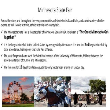 Minnesota state fair | PPT