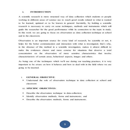 Data collection techniques | PDF