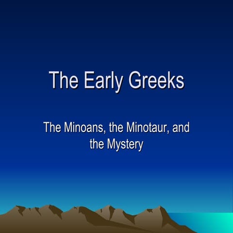 Minoans | PPT
