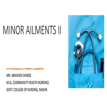 minor ailments II.pptx