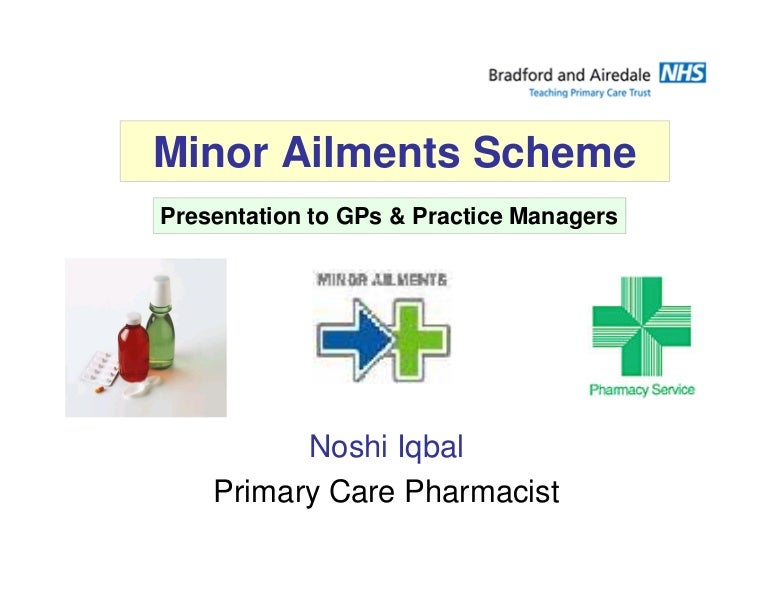 Minor ailments scheme 2006