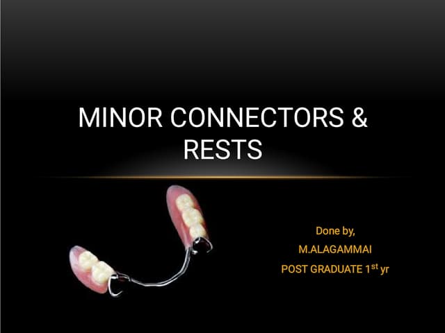 07 1. minor connectors | PPT