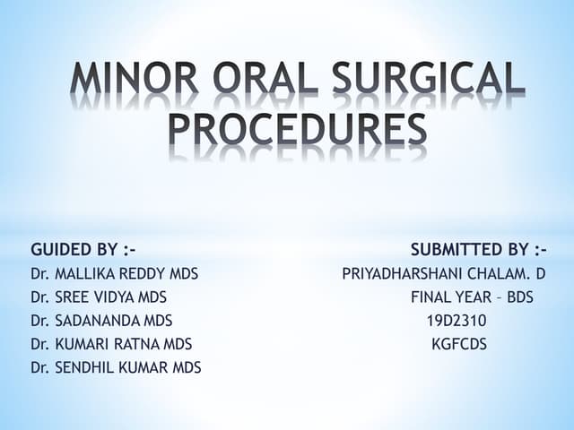 Instrument used in exodontia (updated) | PPT