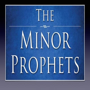 Minor Prophets | PDF