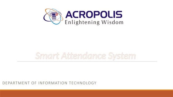 student attendance management system | PPT