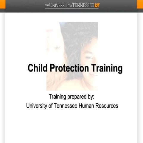 minors-child-protection-training-schedule.ppt