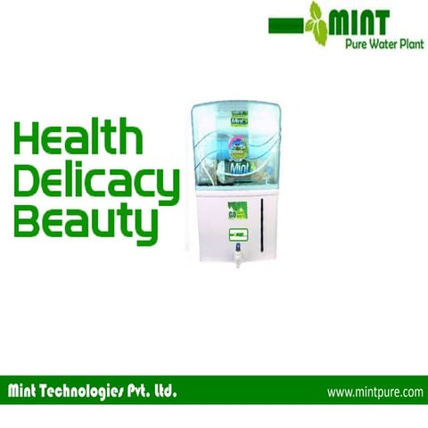 Mint tech. product range | PPTX