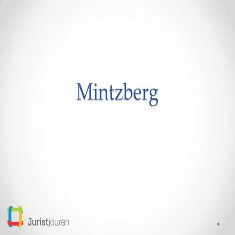 Mintzberg | PPTX
