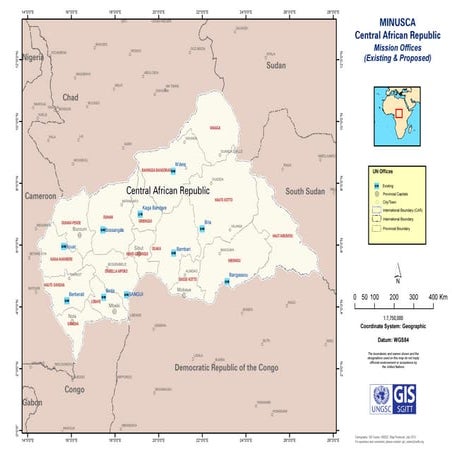 Minusca offices v4 | PDF