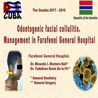 Odontogenic facial cellulitis. Management | PPTX