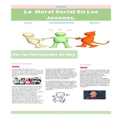 La Moral Social En Los Jóvenes. | PDF
