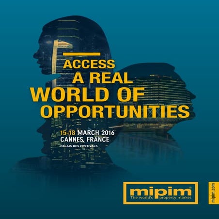 Mipim 2016-brochure | PDF