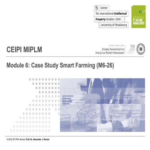 Miplm Case Study Smart Farming | PPT