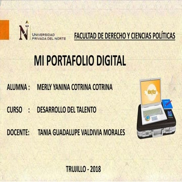 Mi portafolio | PPTX
