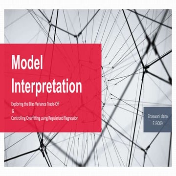 exploring the model over fit | PPT