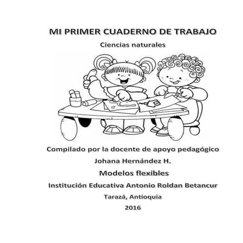 Ciencias Naturales 2 para grado segundo primaria | DOCX