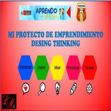 Mi primer `proyecto de emprendimiento parte I | PPTX