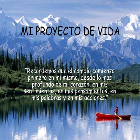 Mi Proyecto De Vida Pptx