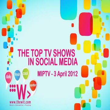 The Witspotter's Top TV Shows in Social Media | PPT
