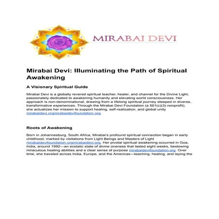 Healing Through Divine Light: The Power of Spiritual Transmission | PDF