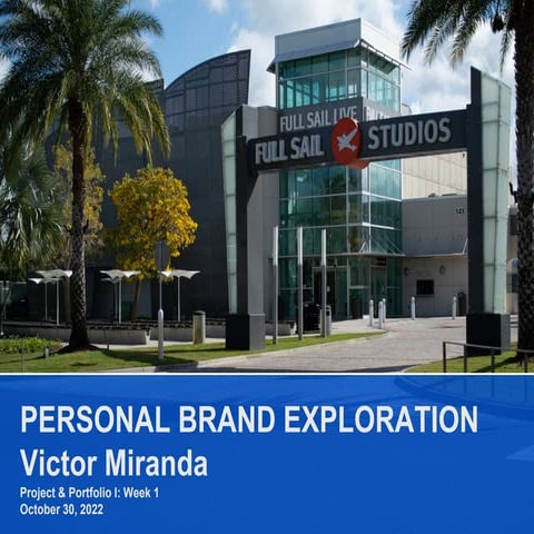 Victor Miranda Portfolio | PPTX