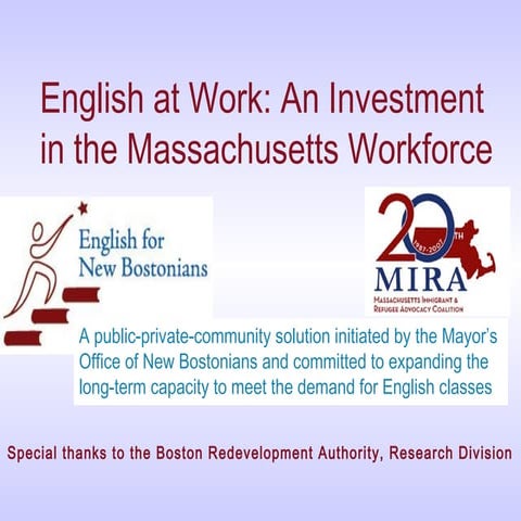 English at Work | PPT