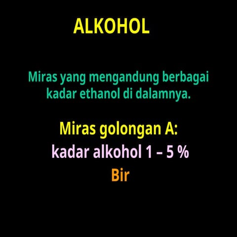 materi pembelajaran mengenai minuman MIRAS.PPT