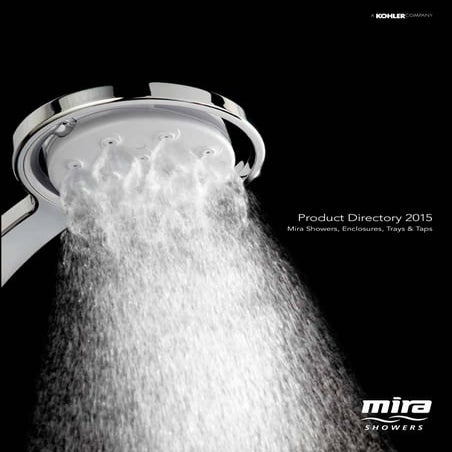 Mira Showers Product Range 2016 | PDF