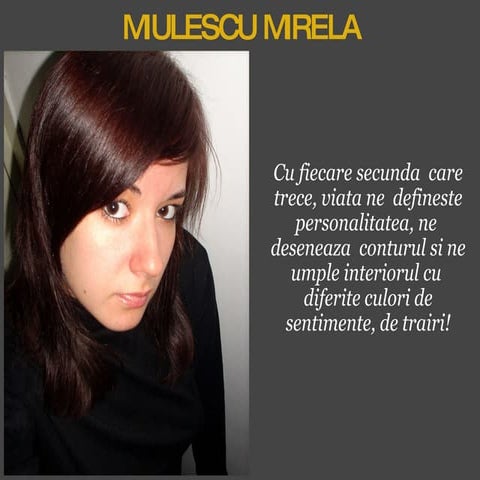 Mirela Presentation | PPT