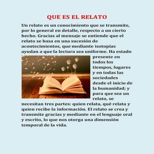 Mi relato | DOCX