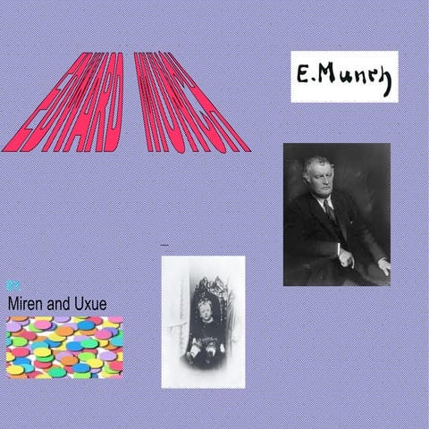 Miren and uxue edward munch | PPT