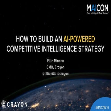 How to Build an AI-Powered Competitive Intelligence Strategy | PDF
