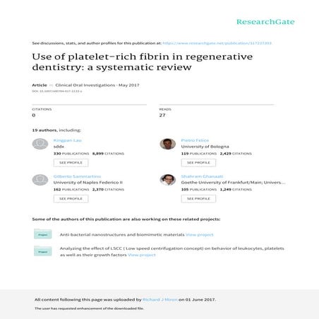 Miron et al. 2017 PRF Systematic Review.pdf