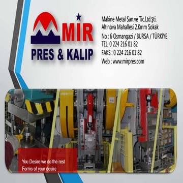 MIR PRES & MOLD | PPT