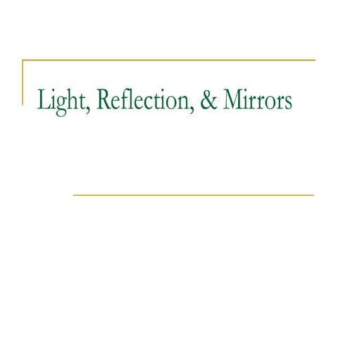 Mirror.ppt.............................. | PPT