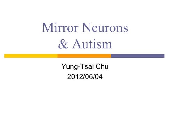 Mirror Neurons | PPT