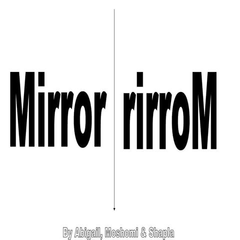Mirror ppt. | PPT
