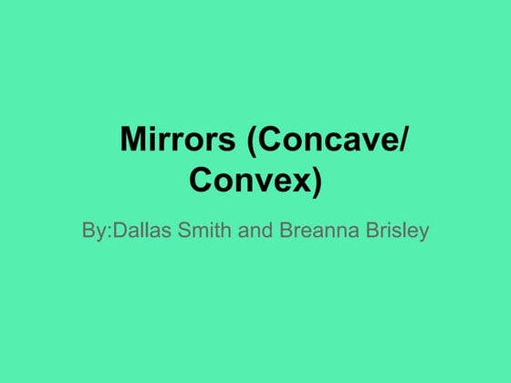 Ray diagram in concave mirrors | PPTX | Physics | Science