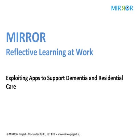 Mirror Reflective learning at work | PPT