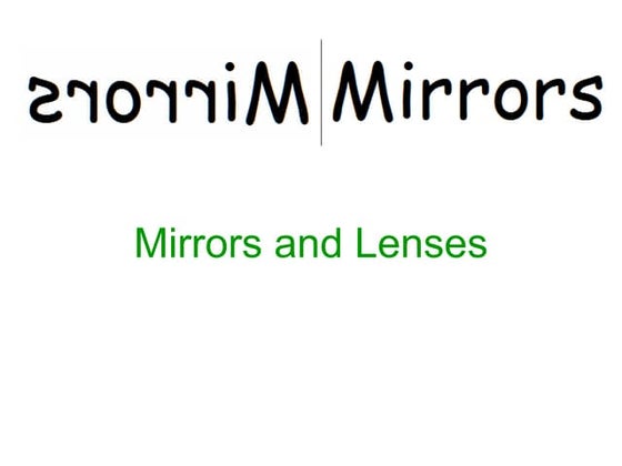 Optics: Refraction of Light in Lenses | PPTX | Physics | Science