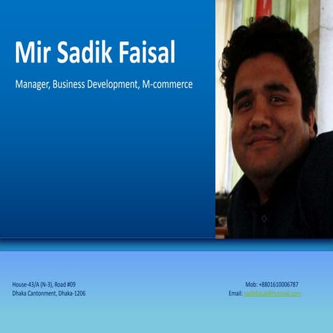 Mir Sadik Faisal Feb12 | PPT