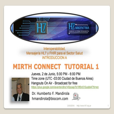 Mirth Connect tutorial 1 | PDF