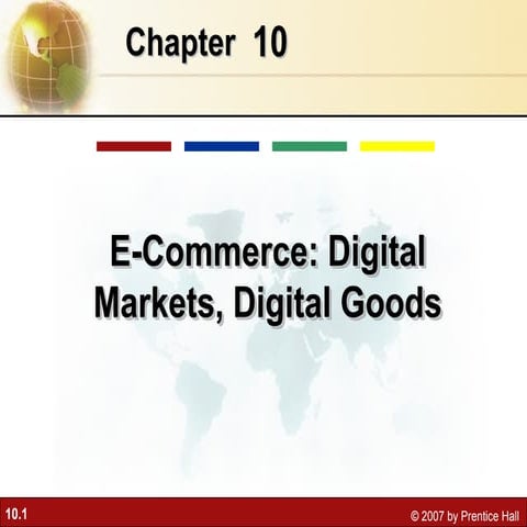 e-commer, digital markets, digital goods | PPT