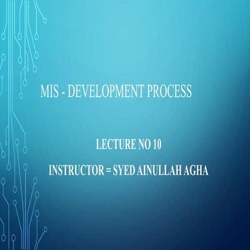 MIS - Development Process.pptx