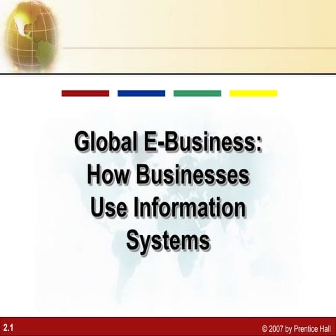 Global E-business | PPT