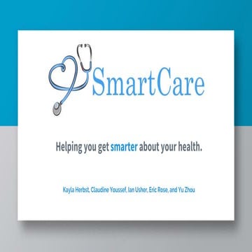 SmartCare Presentation | PPTX