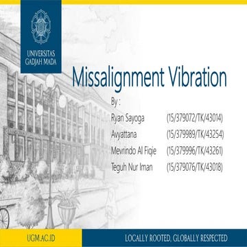 Misalignment vibration | PPTX