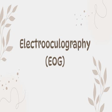 Electrooculography | PPTX