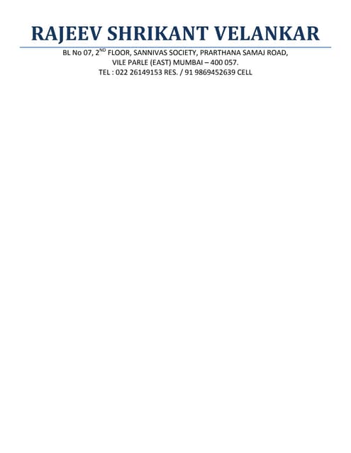 Letterhead | DOCX | Telecommunications Industry | Industries