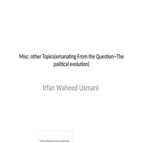 Misc From the Evolution of political system.pptx